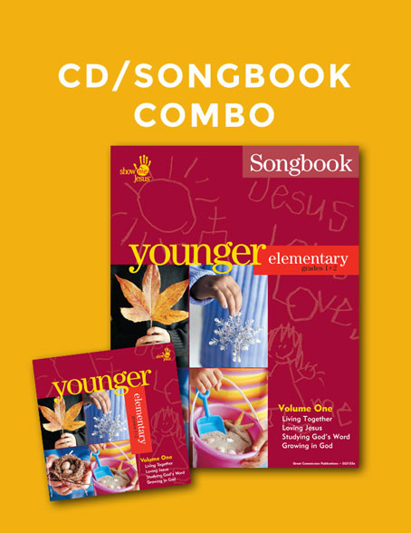 Younger Elementary Vol 1 CD/Songbook Combo – Great Commission Publications