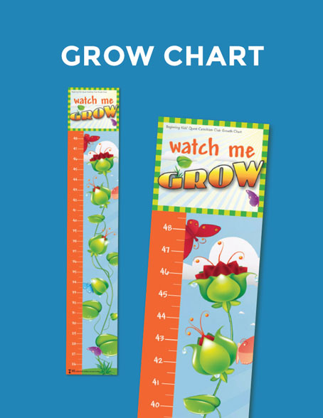 Watch Me Grow Chart – Great Commission Publications