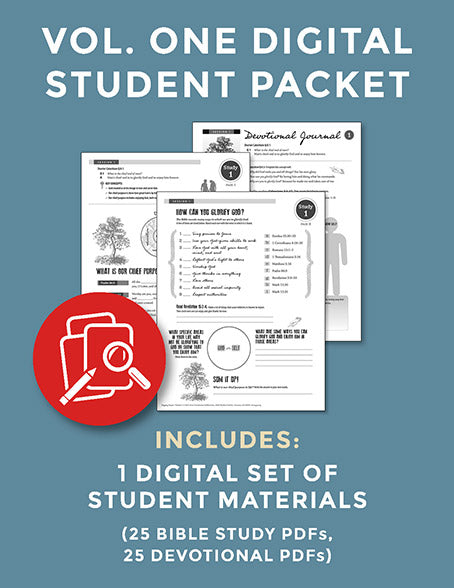 Digging Deeper Vol 1 Digital Student Pack – Great Commission Publications