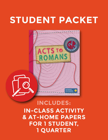 G2R: Acts to Romans Student Pack – Great Commission Publications